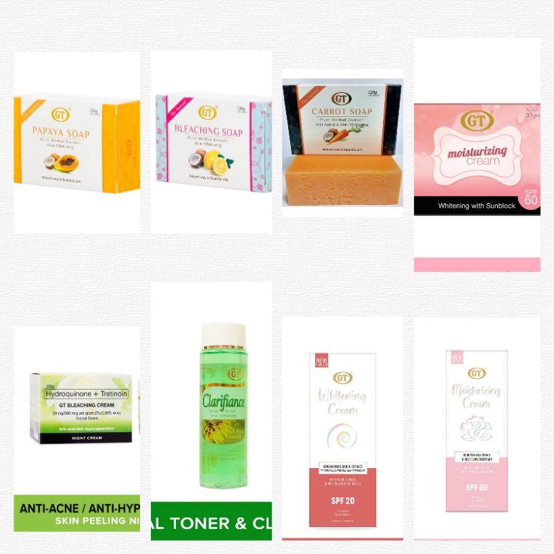 GT Moisturizing Cream/Lotion/Toner | Shopee Philippines