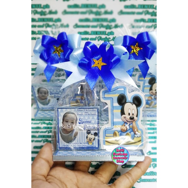 Mickey Mouse Baby Framewith Minimum Order ( Birthday and Christening ...