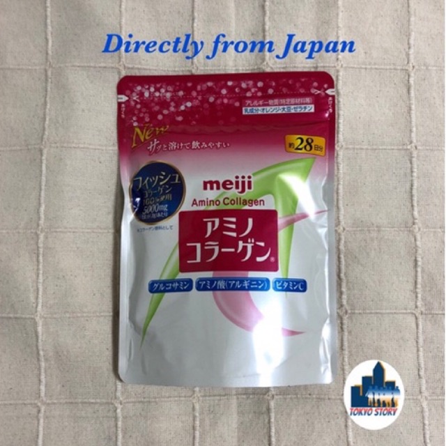 Meiji Amino Collagen Powder Refill 196g | Shopee Philippines
