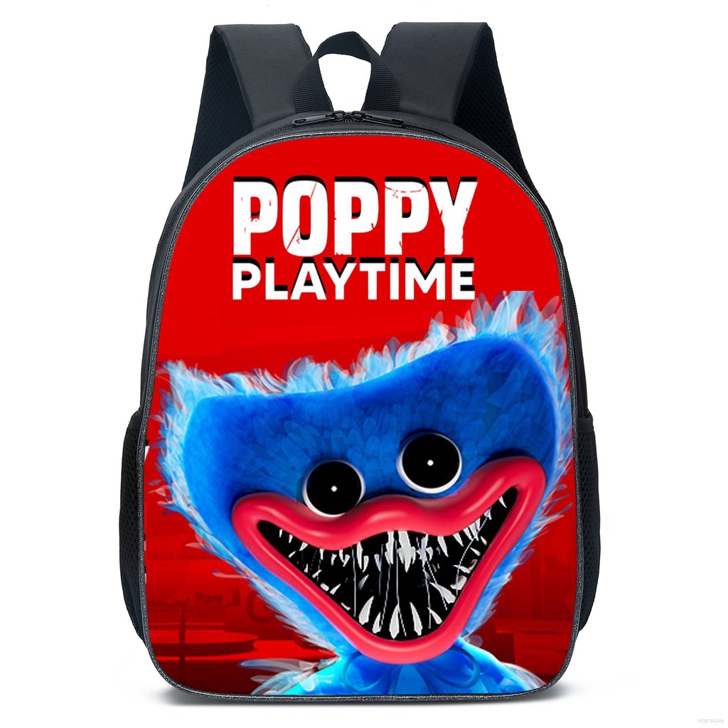Poppy Playtime Kids Backpack Huggy Wuggy Elementary Student School Bag ...