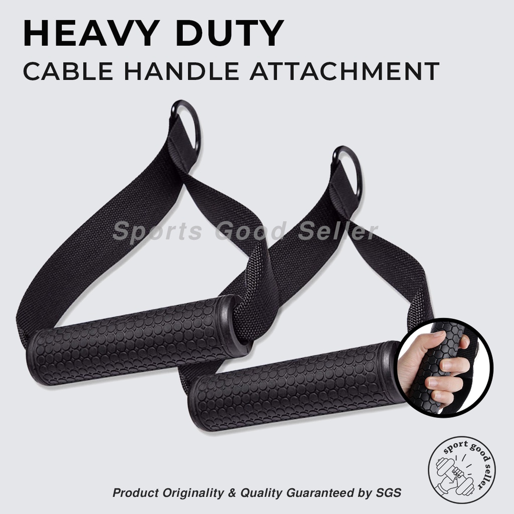 Resistance Band Handle Gym Handle Tricep Rope | Shopee Philippines