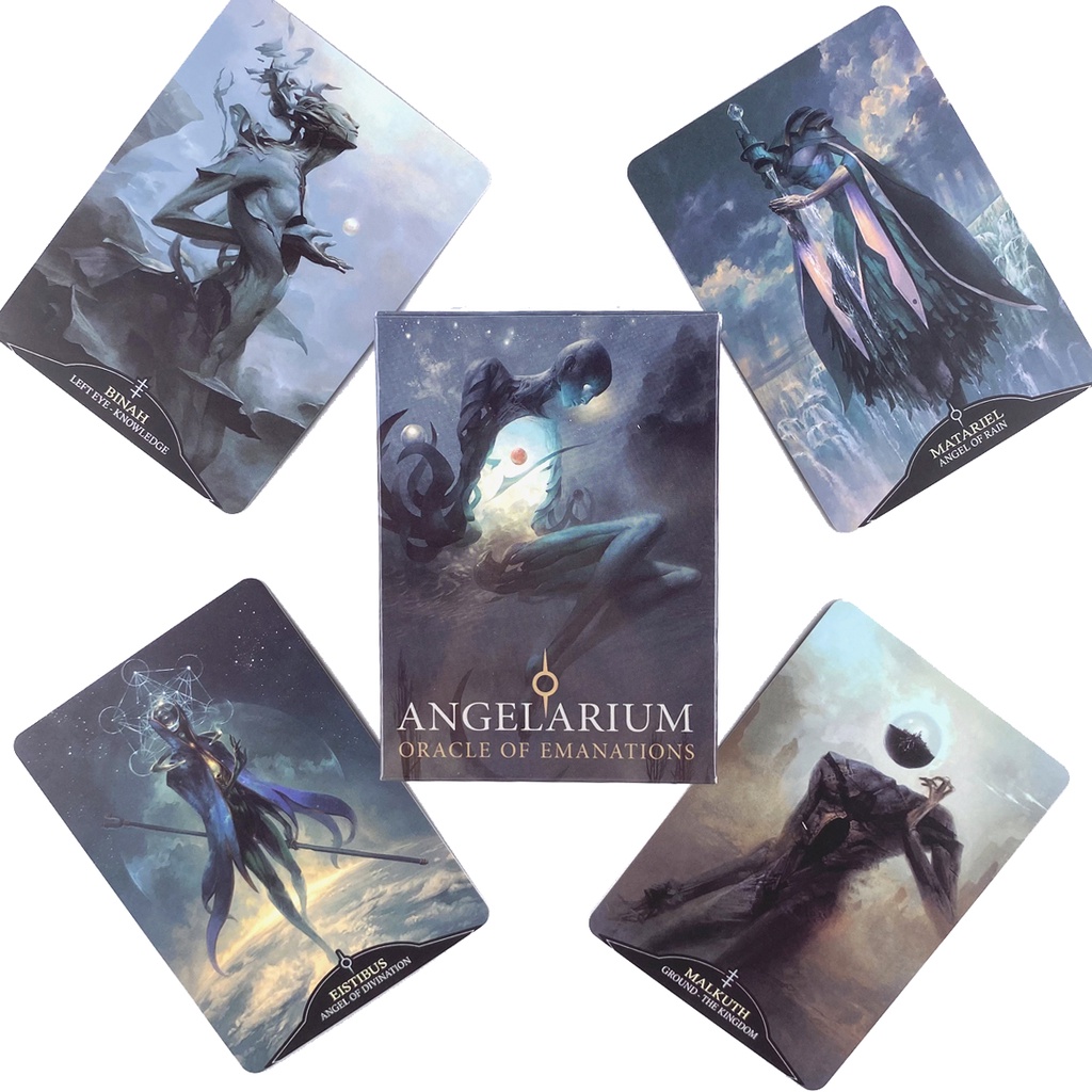 Angelarium Oracle Of Emanations Fortune-telling Prophecy Tarot Deck ...