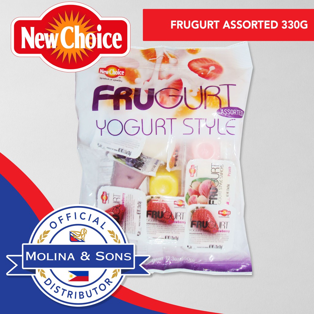 New Choice Frugurt Assorted 330G | Shopee Philippines