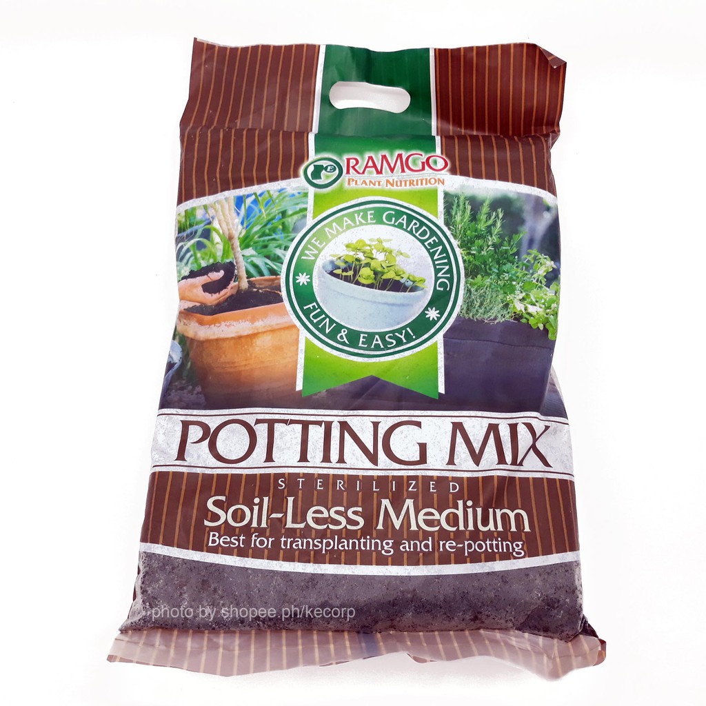 Soil-less Potting Medium by Ramgo Approx 2kg 4L KECORP_S1 | Shopee ...