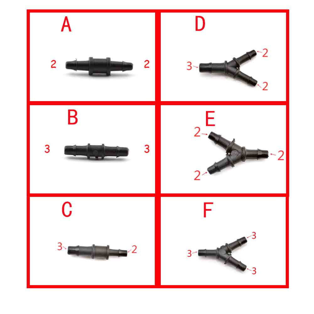 10PCS Eco Solvent Y Shape Ink Tube Connector for Large Format Y UV Ink ...