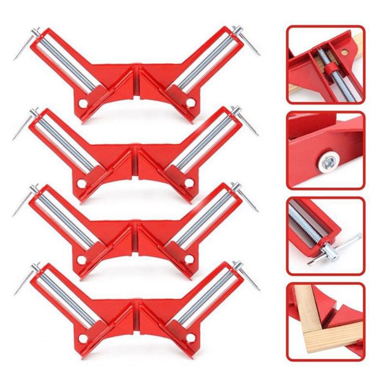 New 1pc/2pcs/4pcs 90° Degree Right Angle Clip Picture Frame Corner ...