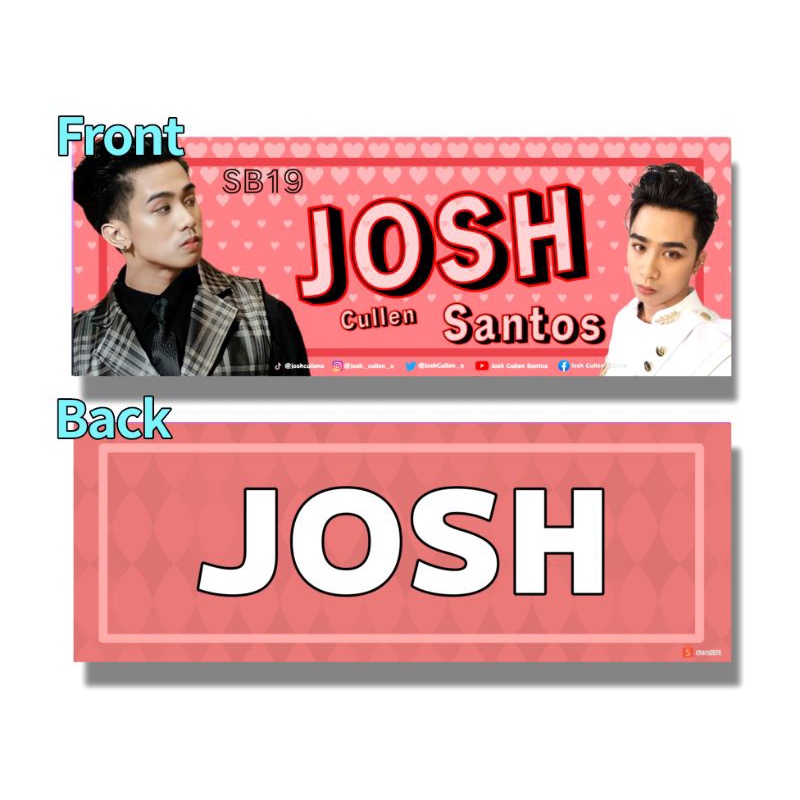 SB19 HAND BANNERS Mahalima (Minimum of 2 orders for customized ...