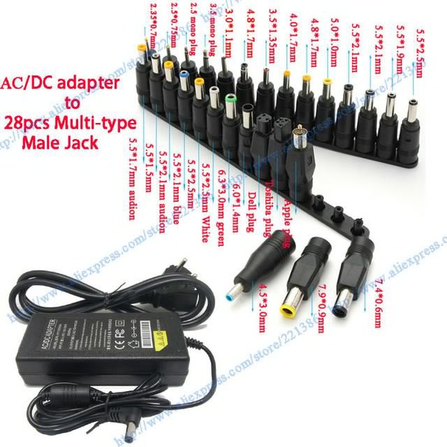 8in1 UNIVERSAL LAPTOP CHARGER for Laptop Notebook | Shopee Philippines