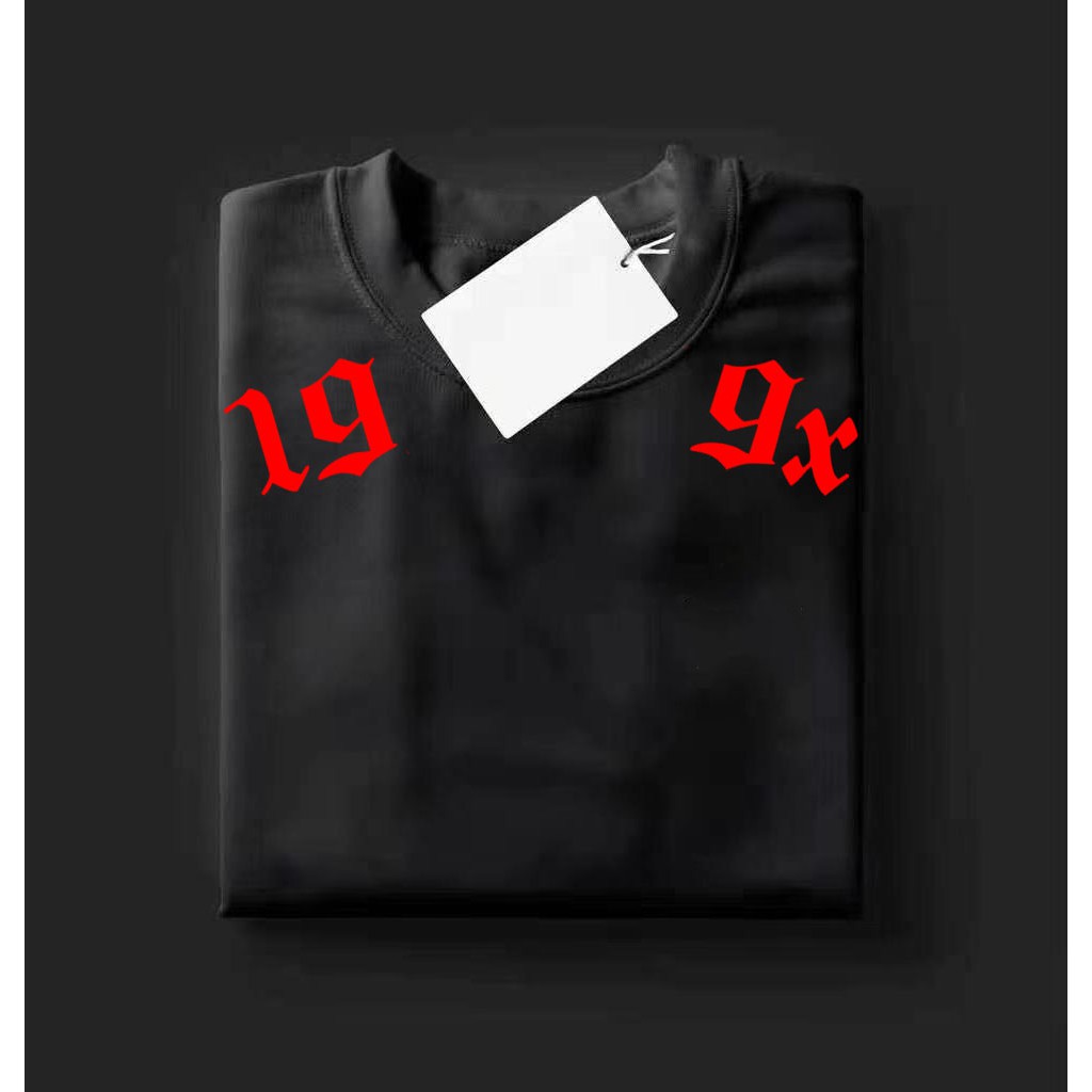 199x Tshirt Cotton Round Neck Shirt (Unisex) | Shopee Philippines