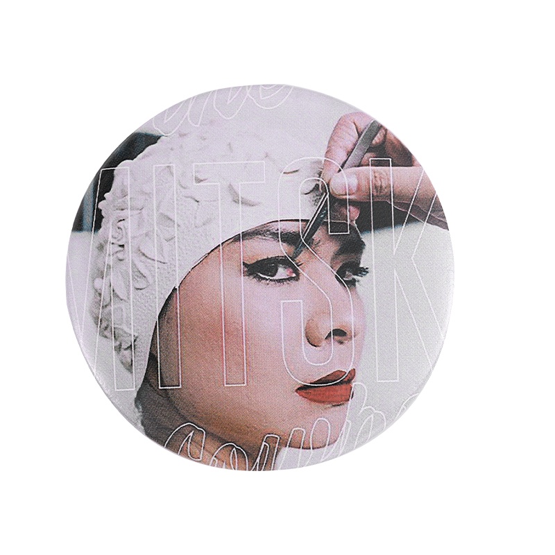 Funny Tinplate Pin Button Cartoon Anime Characters Round Icon ...