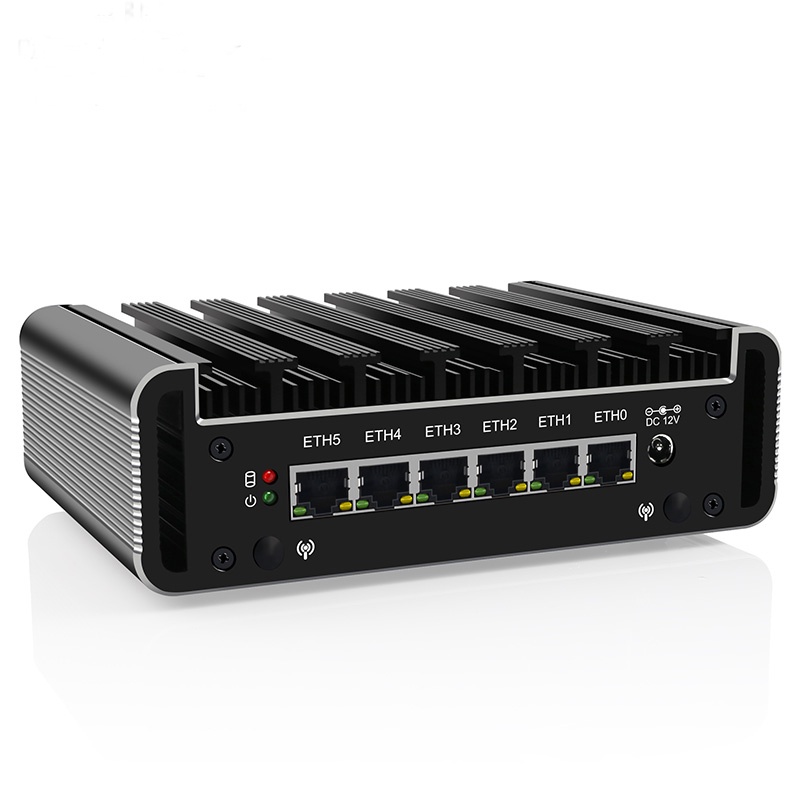 Intel Celeron Processor 3865U 4 USB 3.0 Memory Card Slots FirewallMicro ...