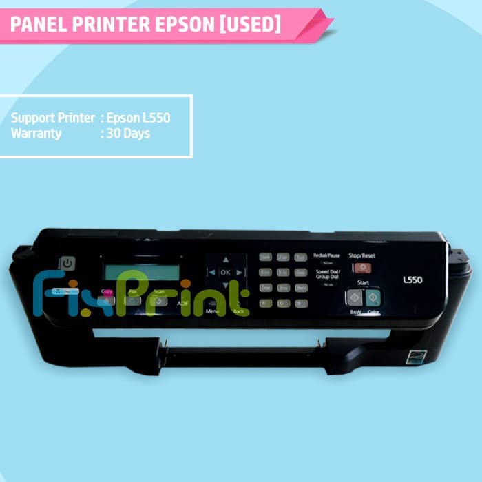 TOMBOL Epson L550 Assembly Panel Control L550 Printer Power On Off ...