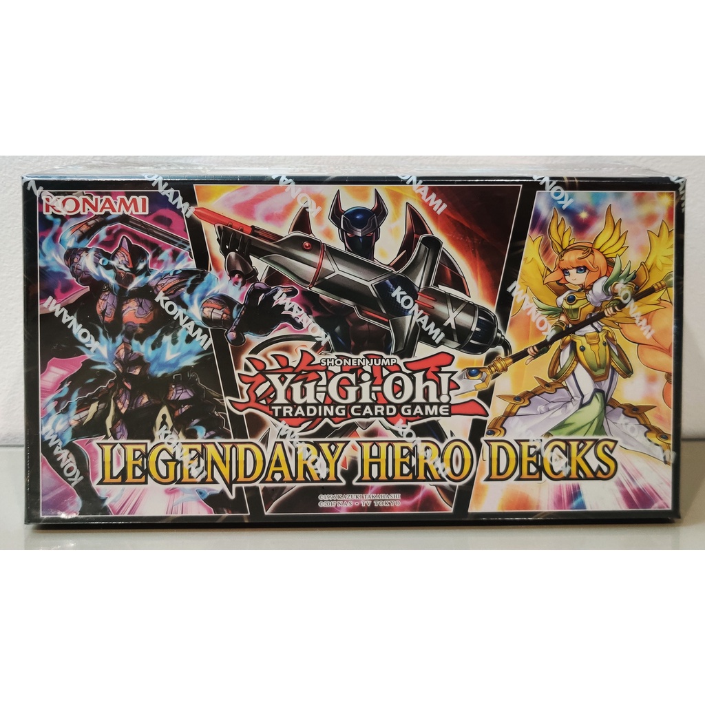 Yu-Gi-Oh! TCG Legendary Hero Decks | Shopee Philippines