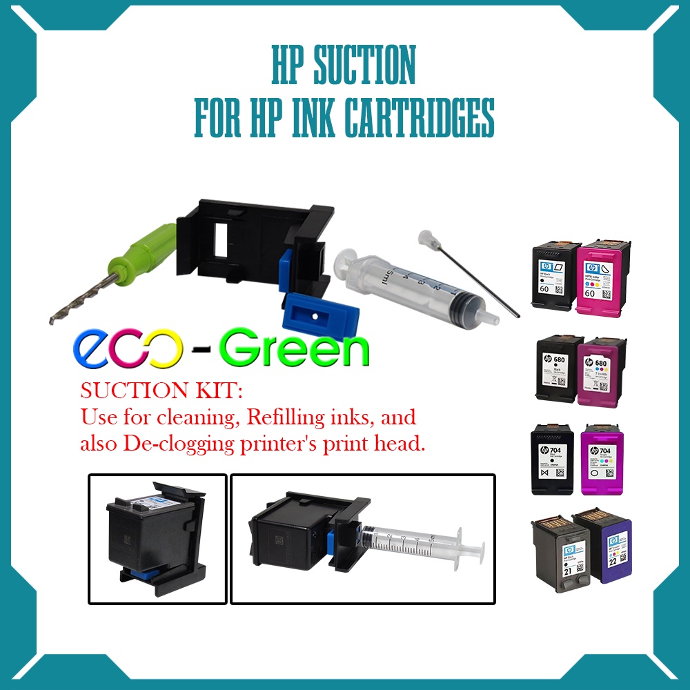 Suction tool CISS Kit tools for HP Cartridge Ink Refill Cartridge Clip ...