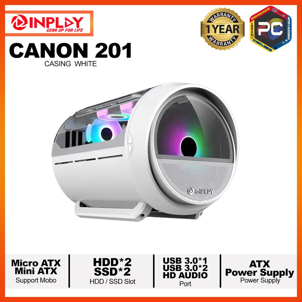 INPLAY CANON 201 CASING / WHITE | Shopee Philippines