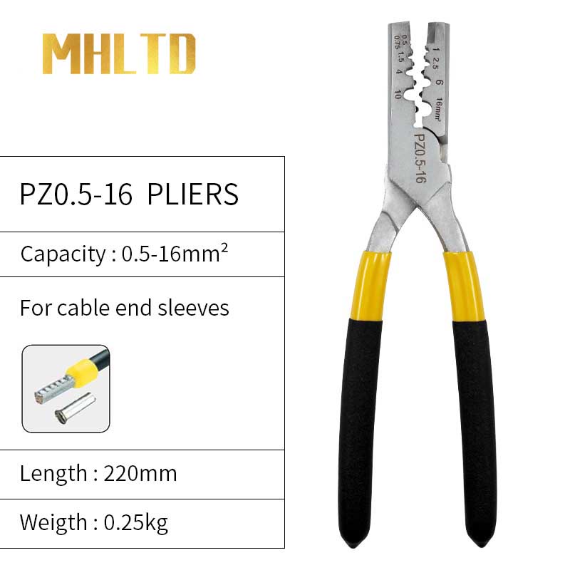 Multi Small Crimping Tool Plier Pliers Cable For End Sleeves Special ...