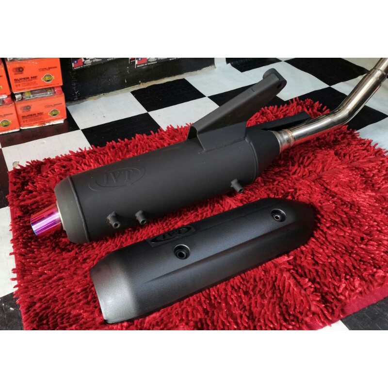 JVT Pipe V3 Titanium Tip & Adjustable Sound for Mio i 125, Mio soul i ...