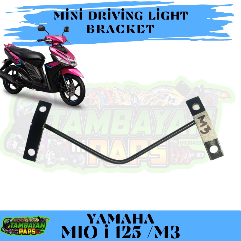 MOTORCYCLE BRACKET MIO i 125 / M3 LED Light Bracket For Mini Driving ...