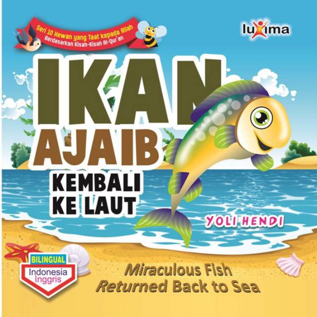 NABI Islamic Fable Story Book Magical Fish Returns to the Sea in the ...
