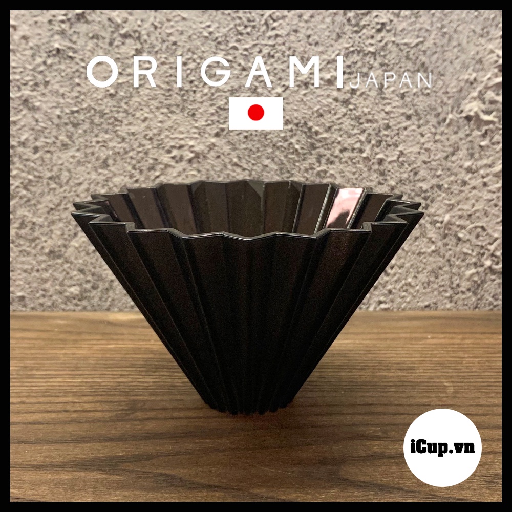 [Genuine Product] Origami plastic V60 coffee filter - Matte Black (real ...