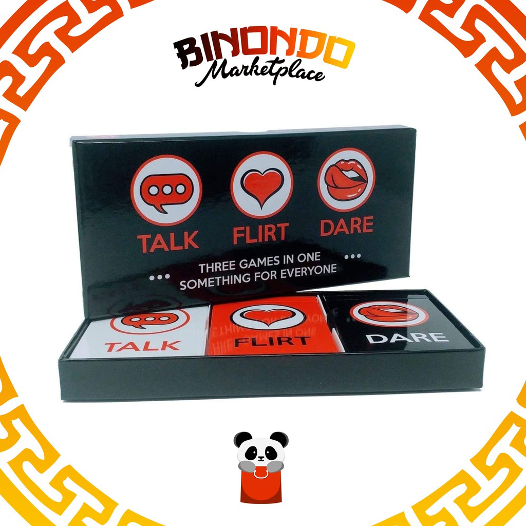 TALK FLIRT DARE Fun and Romantic Game for Couples: Date Night Box Set ...