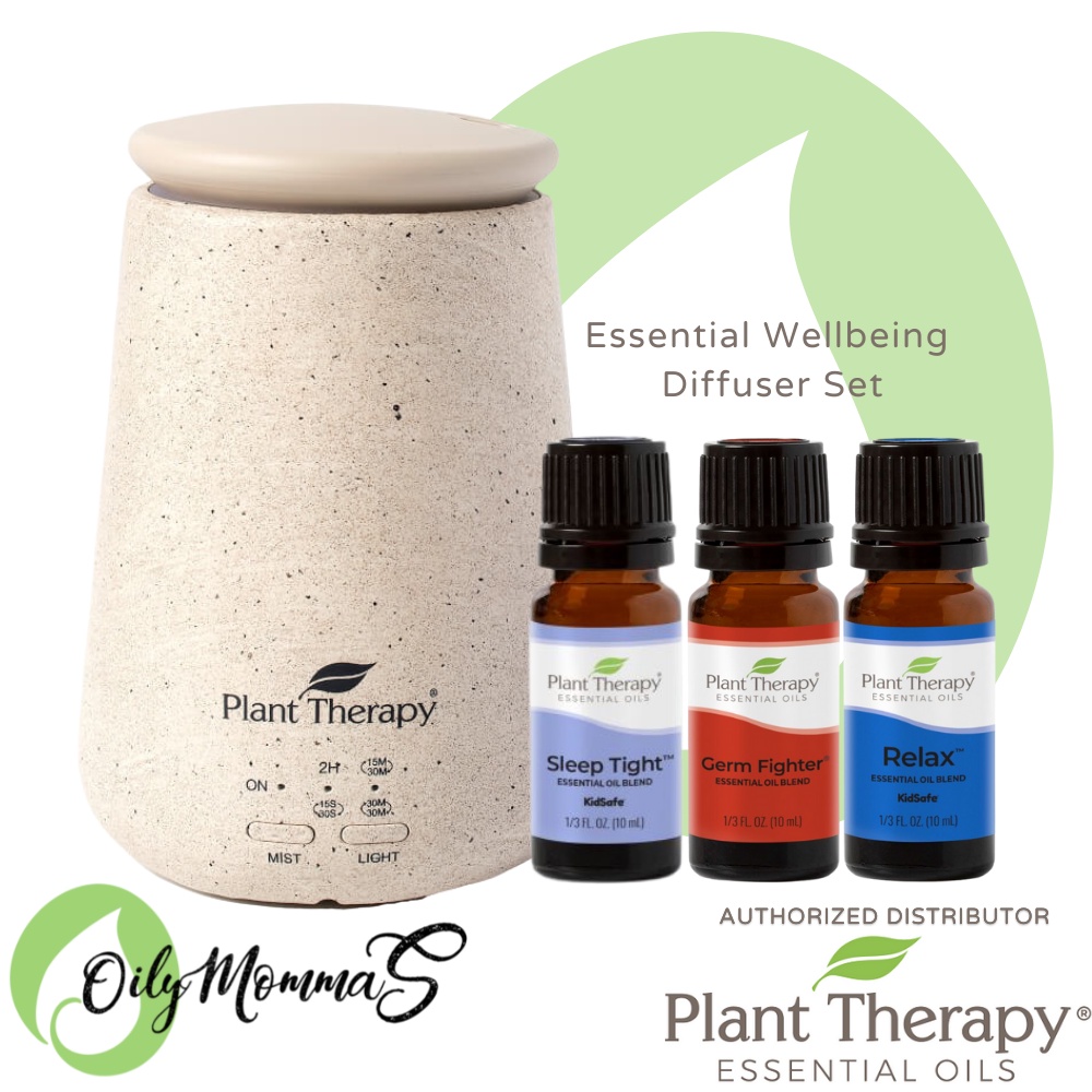 Plant Therapy Essential Wellbeing Terrafuse Cream Diffuser Essential ...