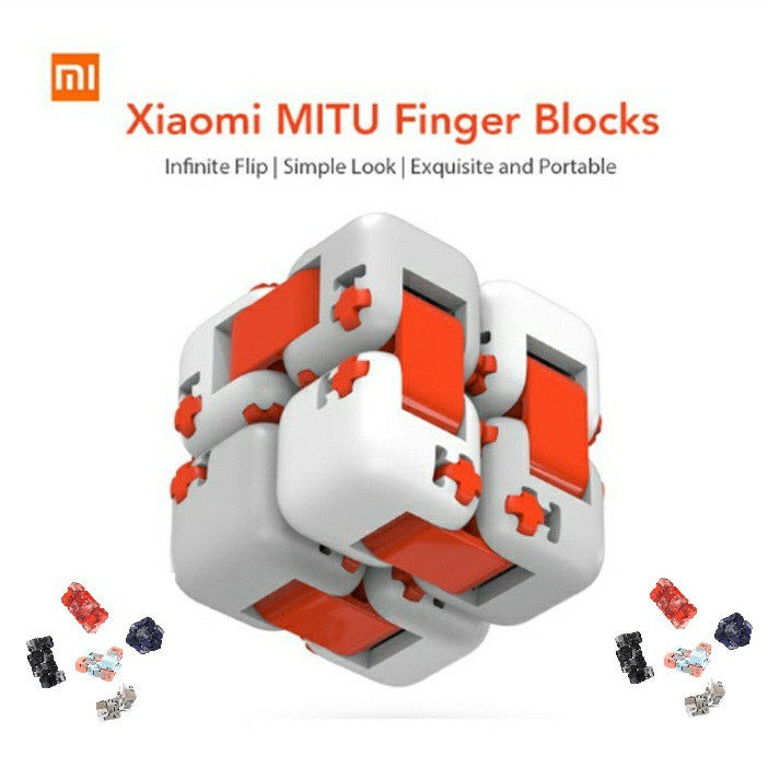 Xiaomi Mitu Blocks Finger Spinner Fidget Cube Cube Anti Stress and ...
