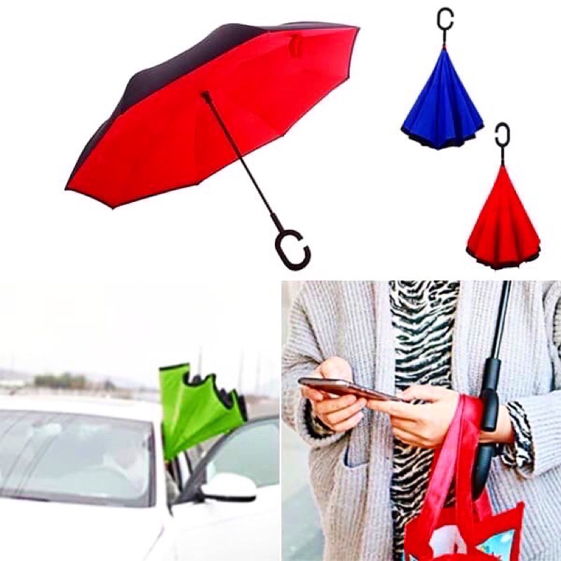 Inverted Umbrella/C Umbrella/Car Umbrella | Shopee Philippines