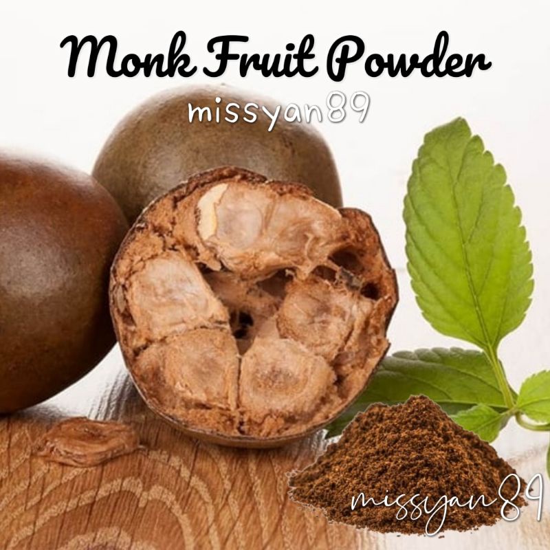 100% Pure Monk Fruit Powder 纯 罗汉果粉 Superfood Detox Health Care / Serbuk ...