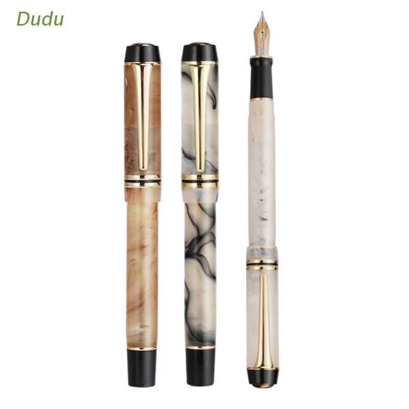 Dudu Classic Acrylic Business M Nib Fountain Pen Signature Calligraphy ...