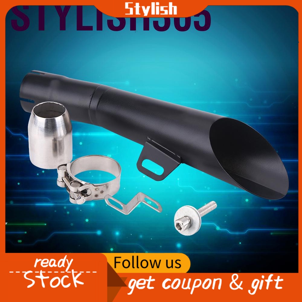 Universal Motorcycle Motocross Exhaust Muffler Pipe Tip | Shopee ...