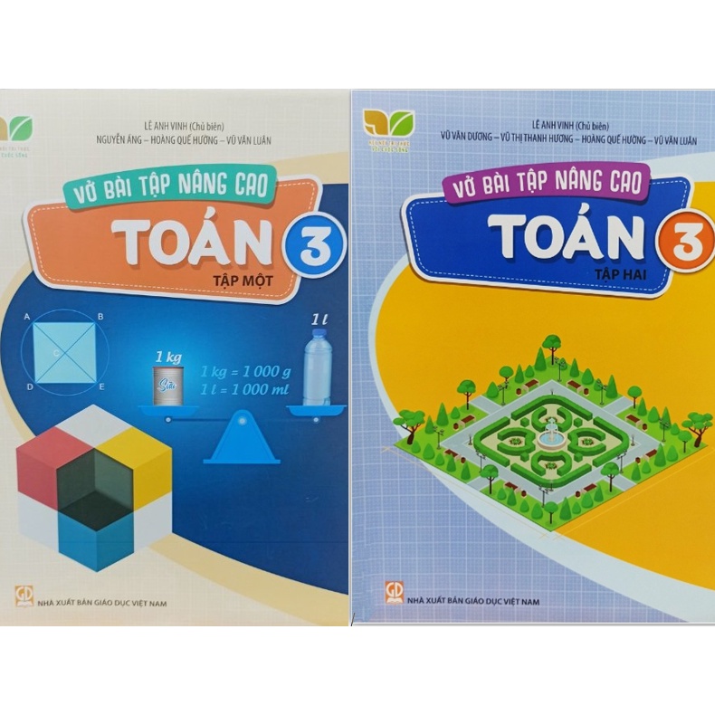 TRI Book - Combo Advanced Math Workbook Grade 3 Volume 1 + 2 ...