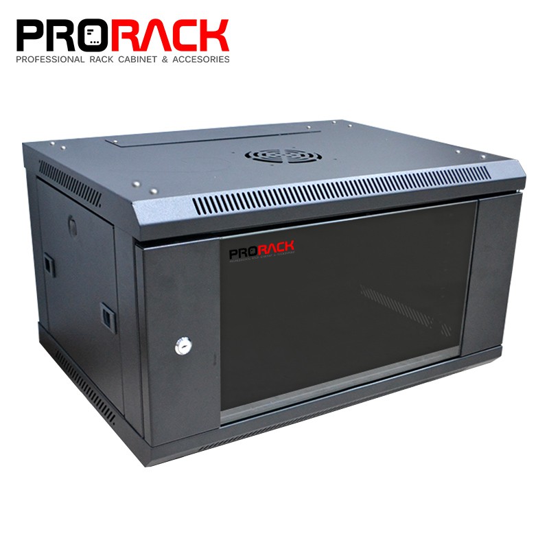 PRORACK 6U Server Rack Cabinet (For Self-Assembly) wall mountable ...