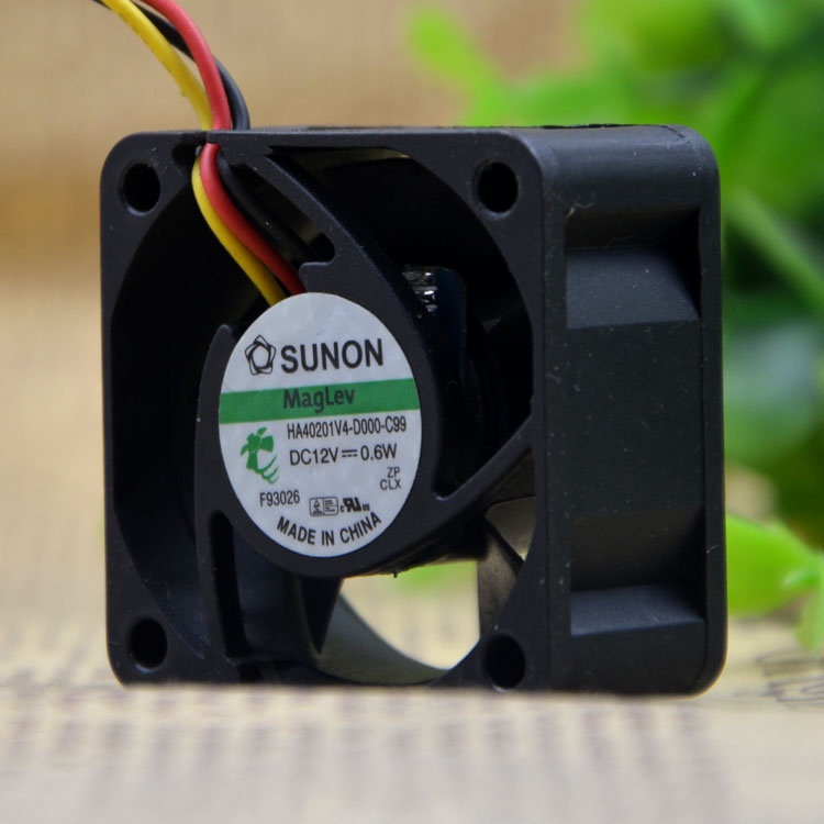 Taijun TAJUN HA40201V4-D000-C99 4020 4cm 12V 0.6W Ultra-Silent Cooling ...