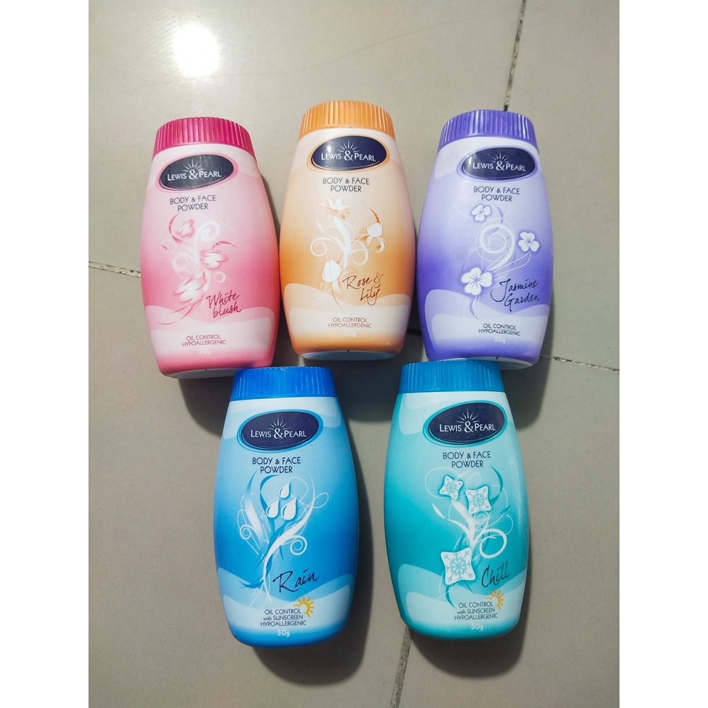 Lewis and Pearl Powder 50g | Shopee Philippines