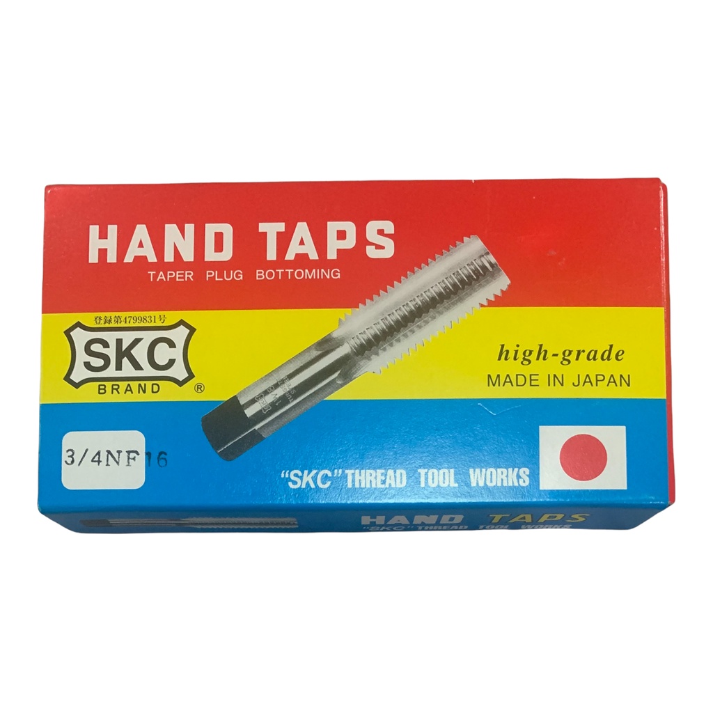 SKC 3 pc. Hand Tap Set 3/4" x NF16 Made in Japan | Shopee Philippines