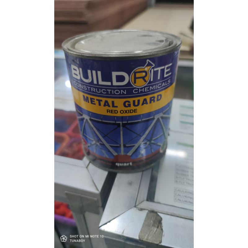 Buildrite Red Oxide Or Gray Metal Guard 1 Liter | Shopee Philippines