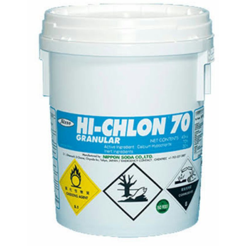 Hi-Chlon 70% Chlorine for Swimming Pool And SPA (sold per kilo ...