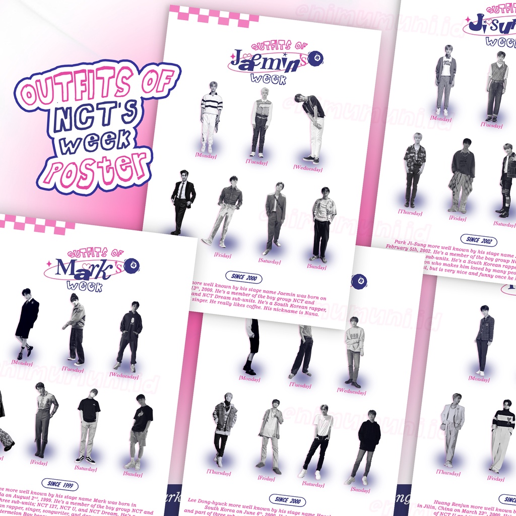 Nct POSTER SIZE A4| Nct DREAM POSTER, NCT 127, WAYV | Shopee Philippines