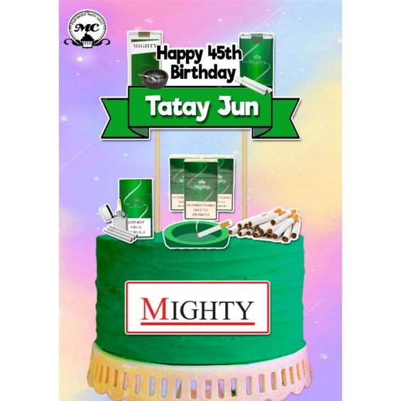 Mighty Customize Cake Topper | Shopee Philippines