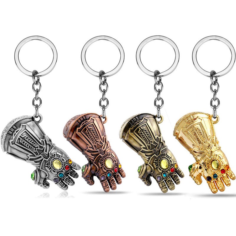 Marvel Avengers 3 Infinite War Fighter Infinity Gloves Fist Keychain ...