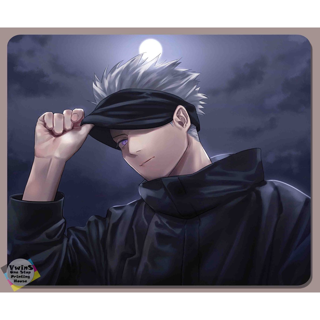 Jujutsu Kaisen Design Mouse pad Part 1 of 2 Satoru Gojo, Masamichi Yaga ...