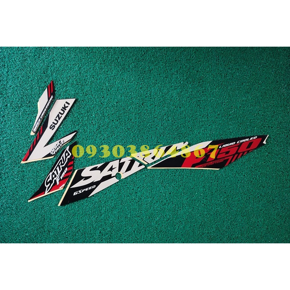 SUZUKI RAIDER 150 Fi 2021 (SATRIA VERSION) Stock Decal/Sticker | Shopee ...