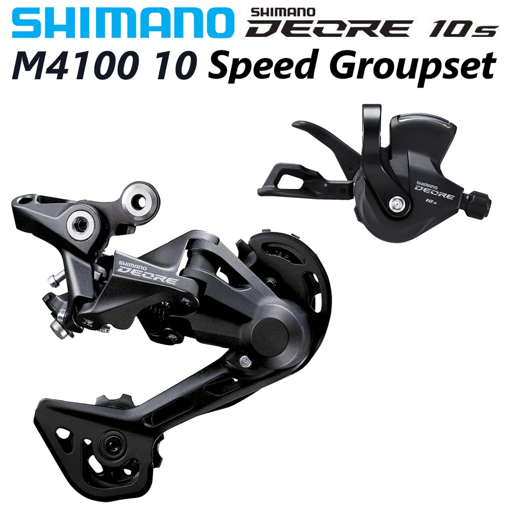 SHIMANO Deore M4100 Shifter Lever M4120 M5120 Rear Derailleur 10 Speed ...