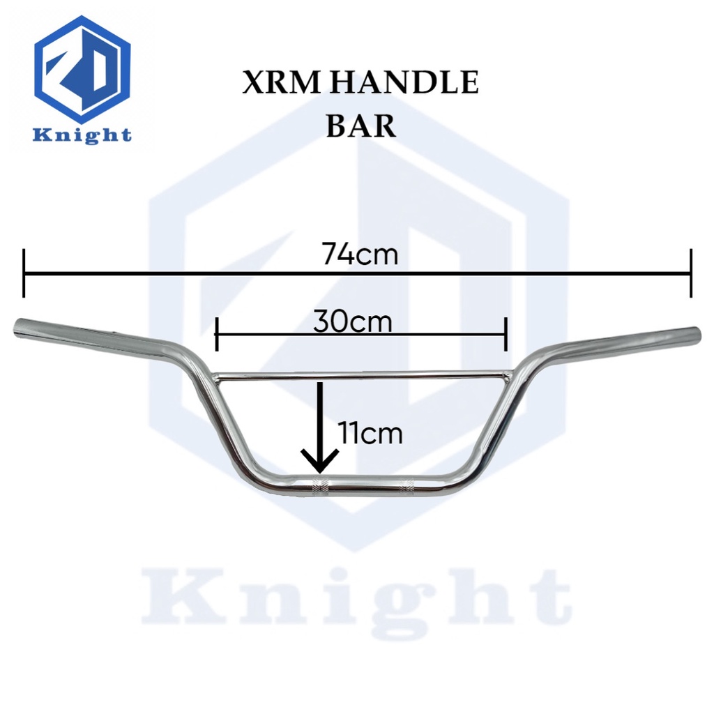 KNIGHT TMX XRM BAJAJ UNIVERSAL HANDLE BAR WITH HOLDER (XRM,TMX,BAJAJ ...