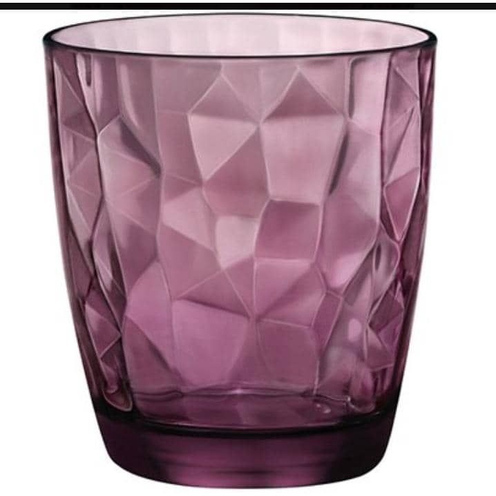 Bormioli Rocco Diamond Rock Purple Glass Dof 39cl - 1pc | Shopee ...