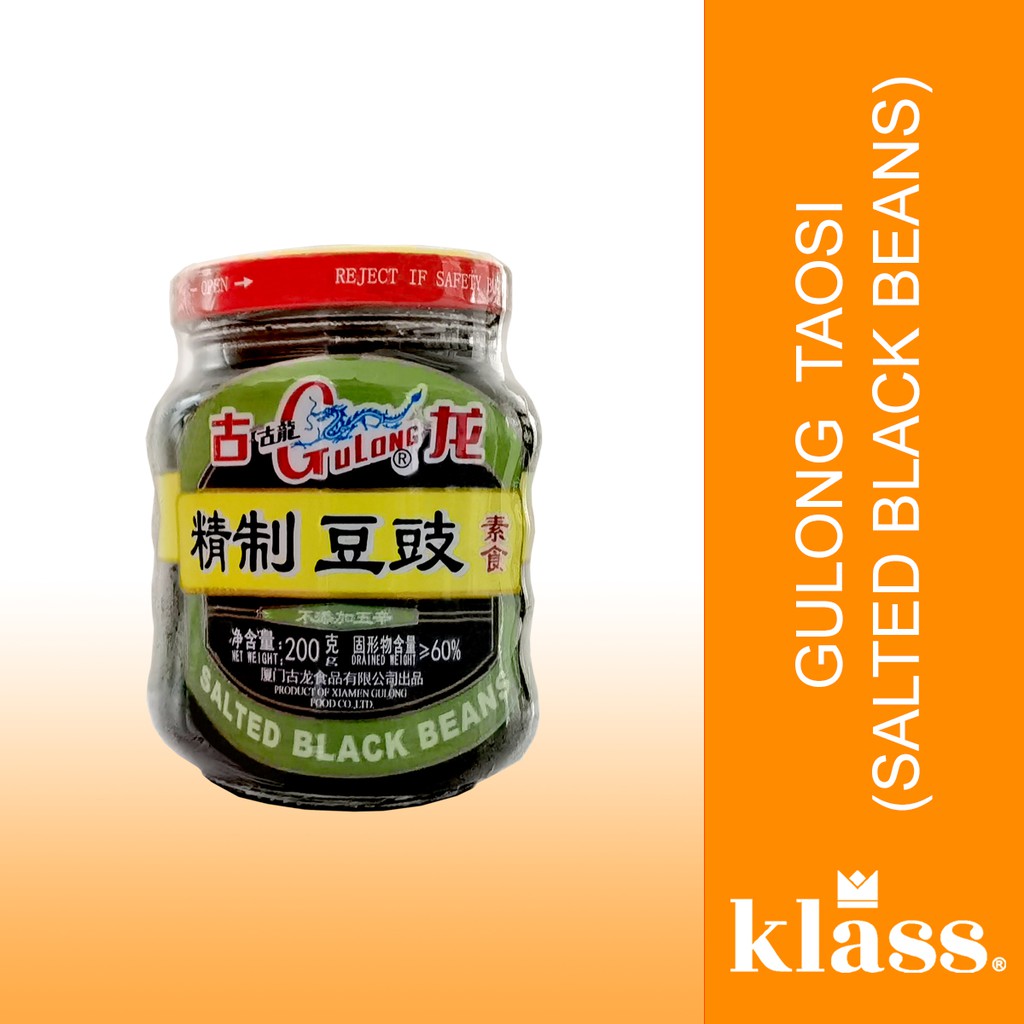 Gulong Salted Black Beans 200g (Taosi, Tausi) | Shopee Philippines