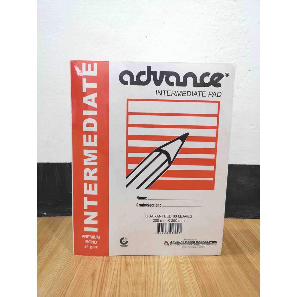 1ream/10pads Intermediate Pad (RANDOM BRAND) | Shopee Philippines