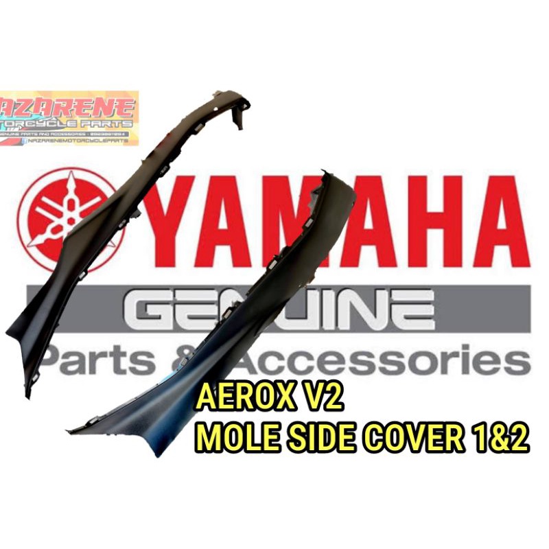 Aerox v2 Mole side cover 1 & 2 Yamaha Genuine | Shopee Philippines