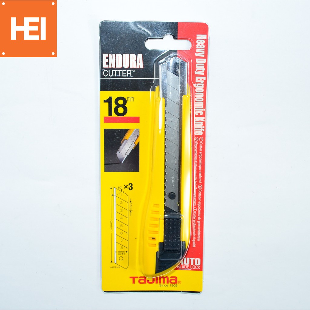 TAJIMA Heavy Duty Cutter 18mm LC-500 | Shopee Philippines
